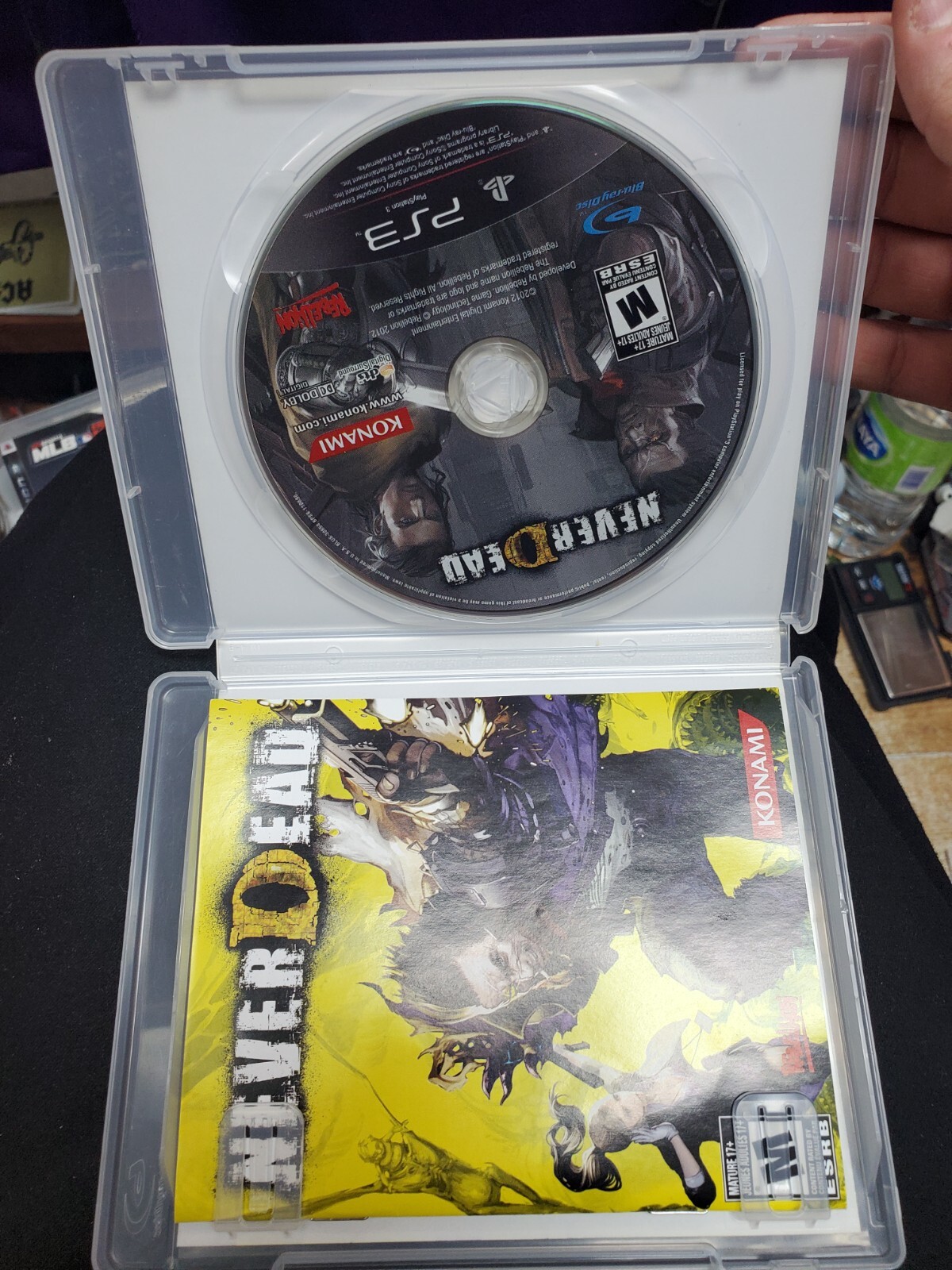 NeverDead Ps3 CIB EN/FR Konami Rebellion Rated M 17 + Free Shipping in ...