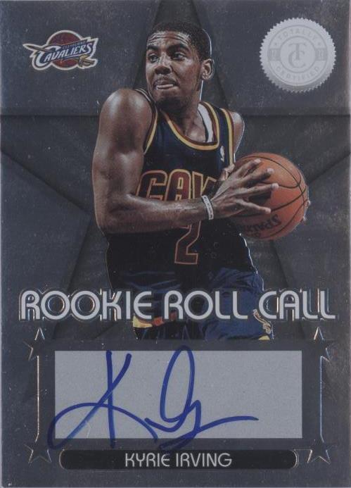 2012-13 Totally Certified - Rookie Roll Call Kyrie Irving #6 Silver (AU ...