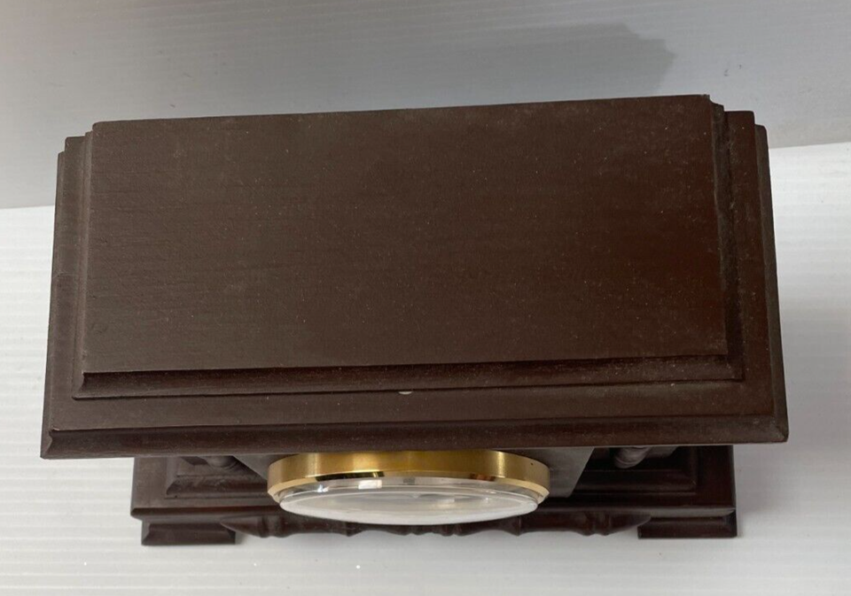 PRIMEX Clock For Mantle Vintage Wood Battery Operated TESTED ...