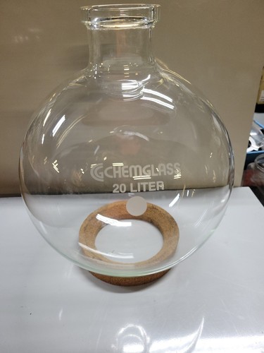 CHEMGLASS CG-Large 20L Evaporating FLASK COMPATIBLE W/ BUCHI | 100mm ...