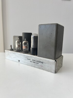 Vintage 1950s Collins 356B tube Mic preamp, Langevin 117 Program ...