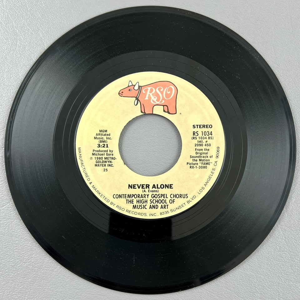 Irene Cara Fame 45 Vinyl Record 1980 RSO RS 1034 VG+ | eBay