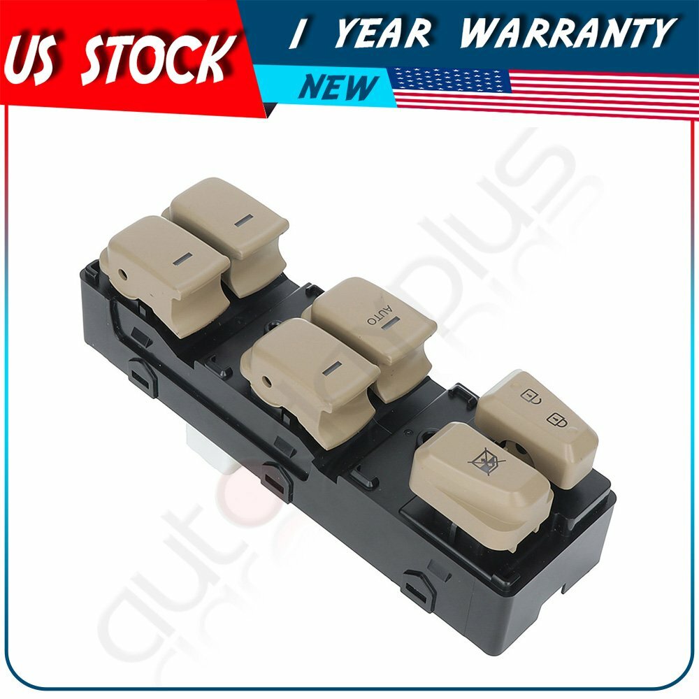 Master Power Window Switch for Hyundai Sonata 2011-2015 Front LH 93570 ...
