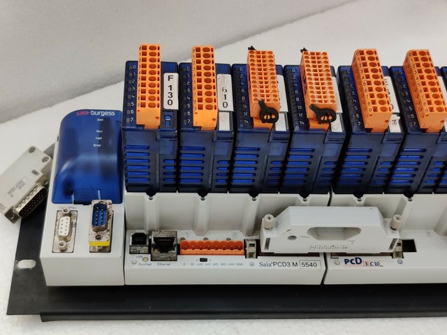 Saia Burgess PCD Controller Set PCD3.E615 + PCD3.K010 + PCD3.E610 ...