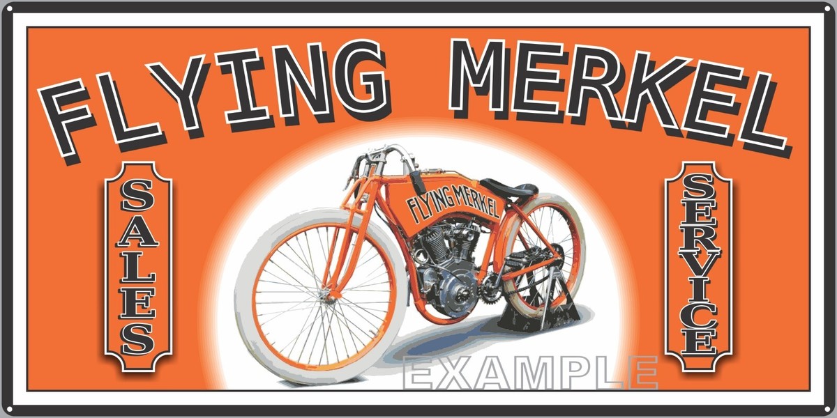 Flying Merkel Logo A Piece Of Motorcycle History 1914 Flying Merkel