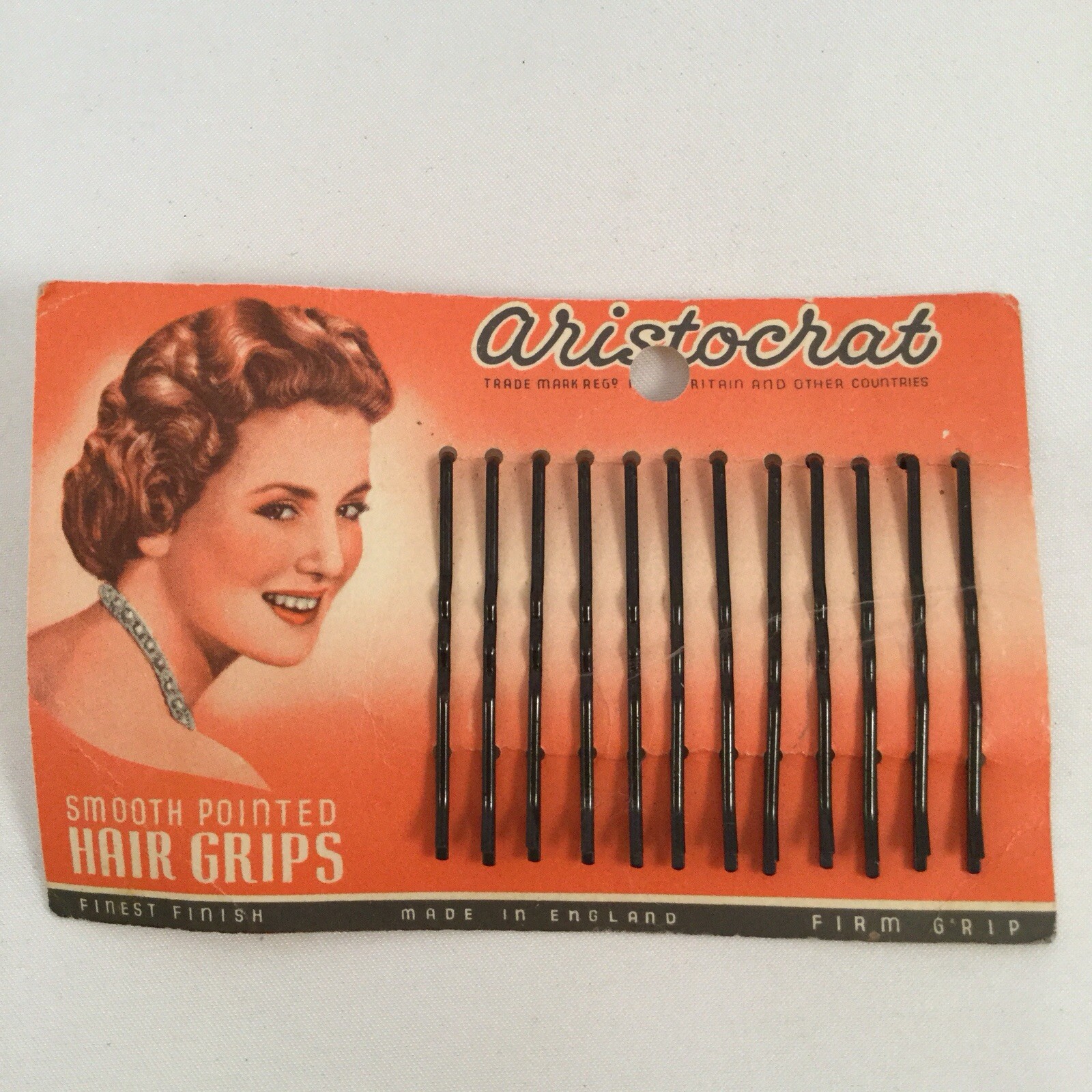Vintage 1950s Ladies Hair Grips Bobby Pins Clips on Original ...