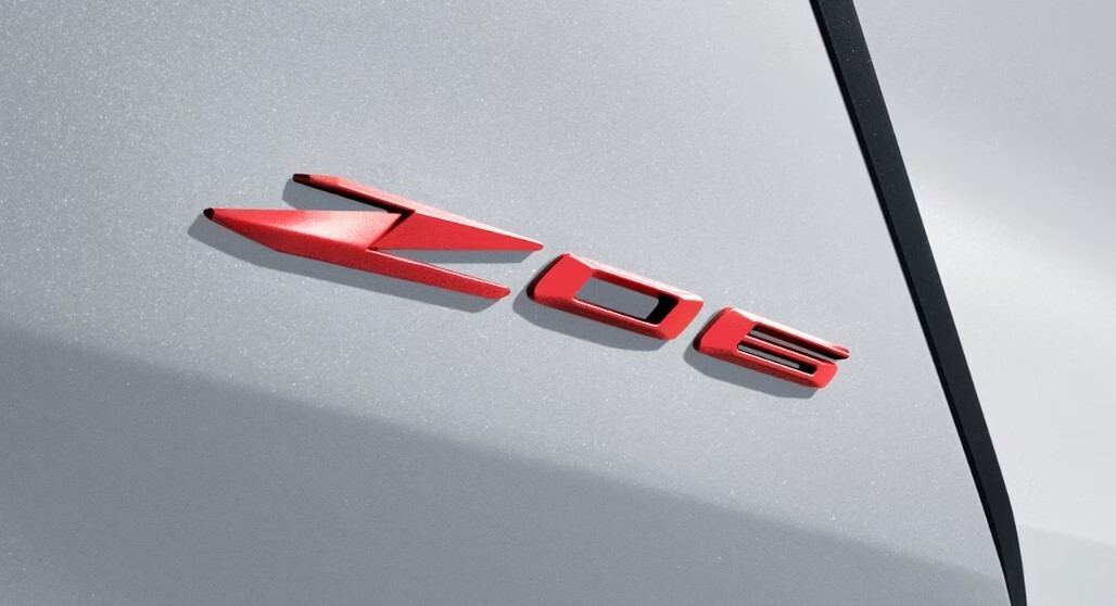 2023-2024 C8 Corvette Z06 Emblems in Propel Red Genuine GM 85623536 | eBay