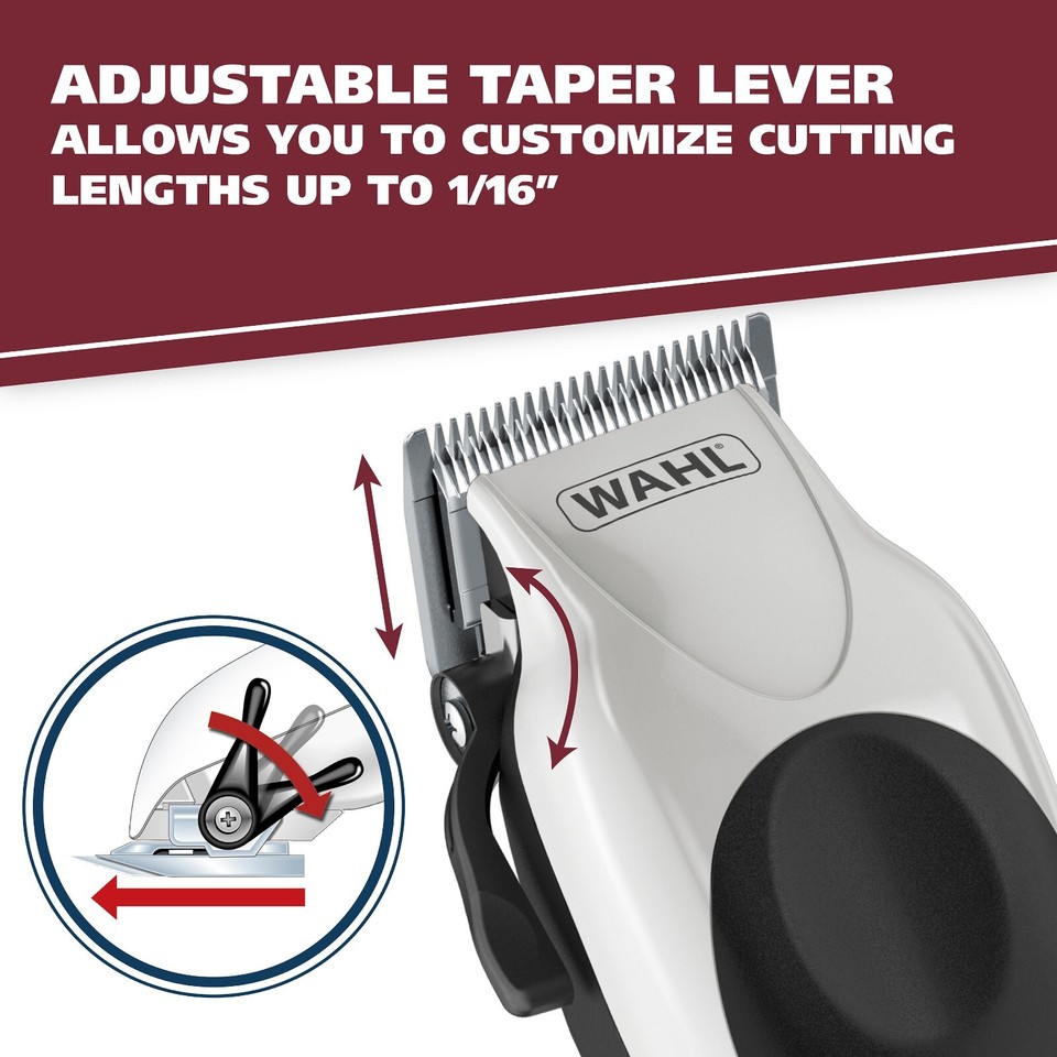 Wahl Professional Hair Cut Machine Barber Salon Cutting Trimmer Clipper ...
