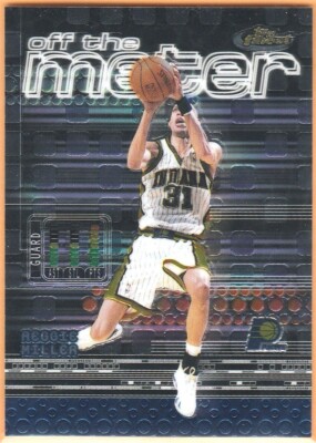 2000-01 TOPPS FINEST OFF THE METER REGGIE MILLER ALLAN HOUSTON | eBay