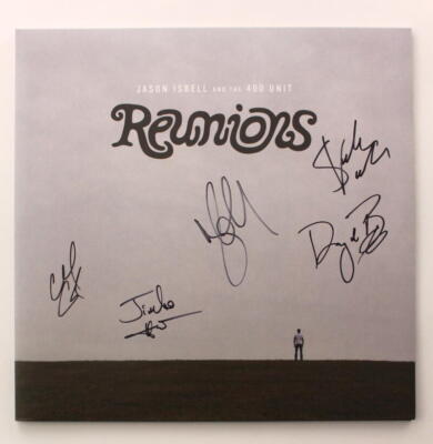 Jason Isbell and the 400 Unit Signed Autograph Album Vinyl Record ...