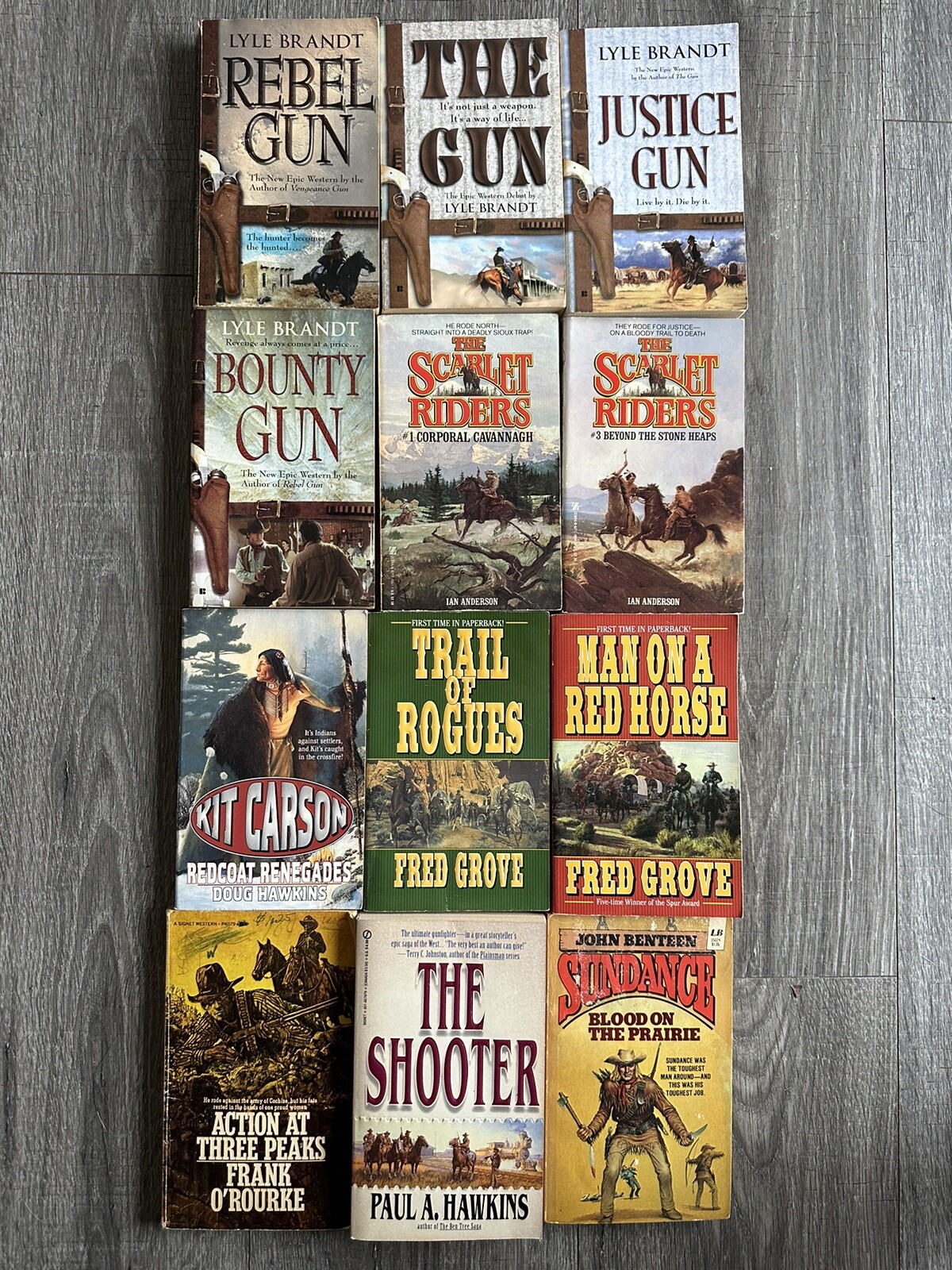 Western Book lot of 12 adult western paperback books | eBay
