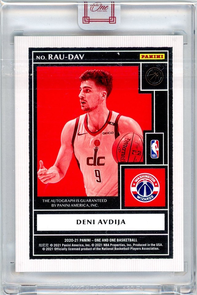 2020-21 Panini One And One Basketball Rookie Autograph #RAU-DAV Deni ...