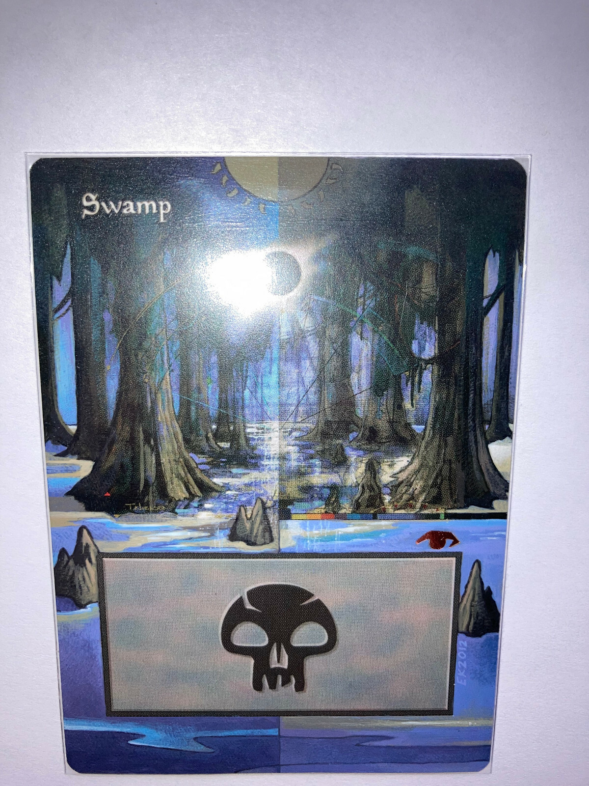 MTG - Eric Klug Alters - Guru Lands - Mountain and Swamp - Mint | eBay