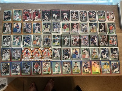 Huge Lot Of 275 Baseball Inserts And Parallels 2020-2025 Topps, Donruss ...