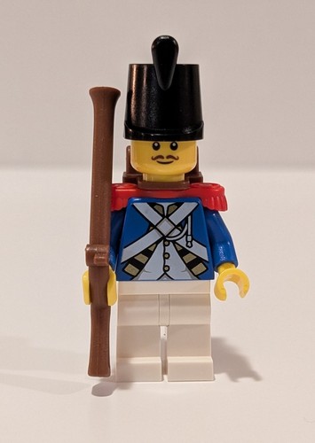LEGO Minifigures 6 Imperial Soldiers Lot w/Cannon Swords Flintlocks ...