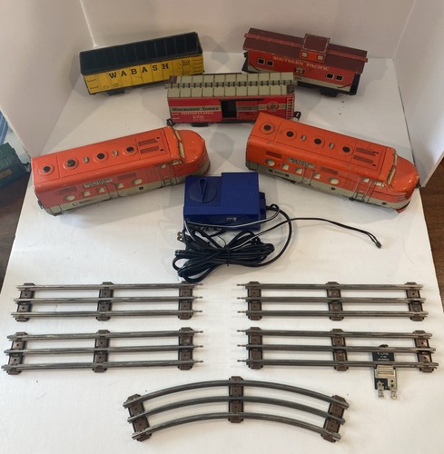 MARX SOUTHERN PACIFIC 6000 O SCALE DIESEL TRAIN SET - Not Working-PARTS ...
