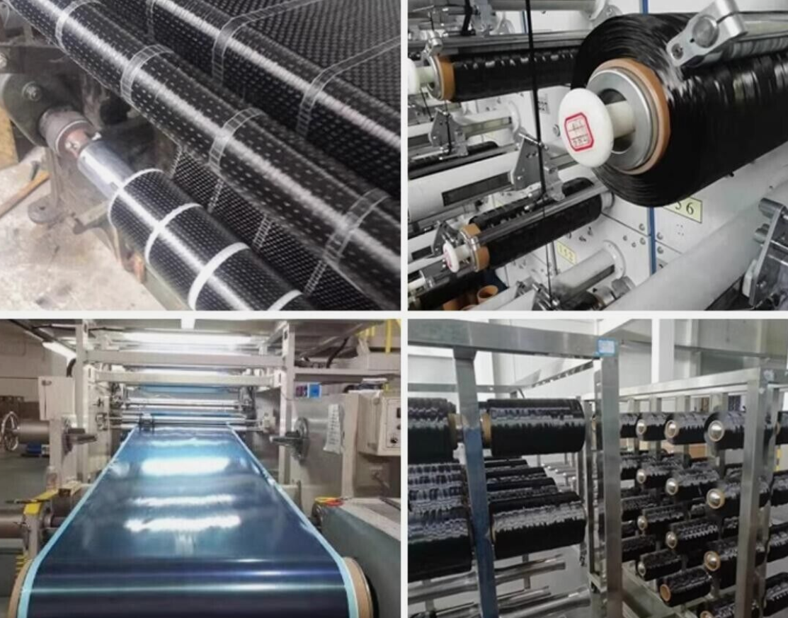 30m Carbon Fiber 50K Fibre Tow Filament Yarn Thread Tape 4134MPa Length ...