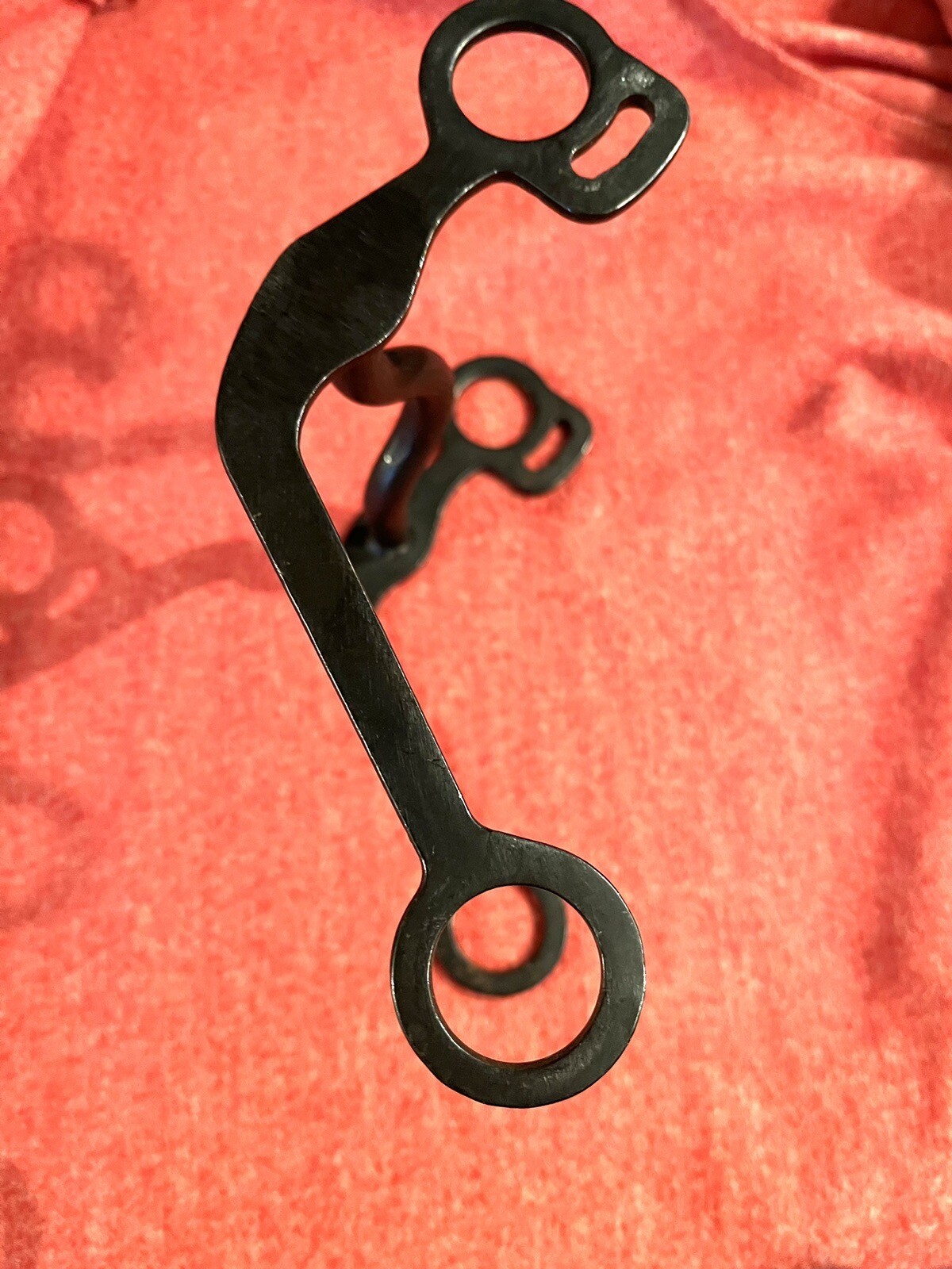 5” Black Steel Low Port Western Curb Bit | eBay