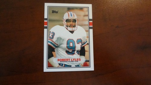 1989 TOPPS TRADED # 130T ROBERT LYLES FOOTBALL CARD | eBay