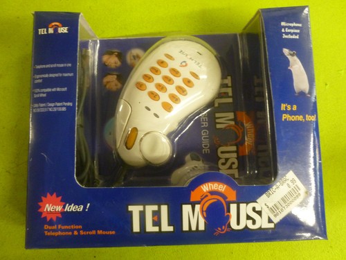 Immanuel Tel Mouse Telephone PS/2 Wheel Scroll Dual Function Dial ...