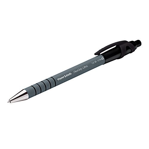 Paper Mate 1.0 mm Flexgrip Ultra Retractable Ballpoint Pen, Medium ...