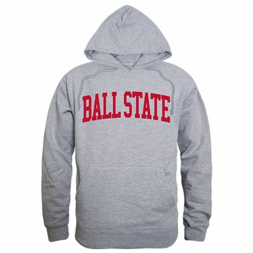 BSU Ball State University Game Day Hoodie Sweatshirt Heather Grey | eBay