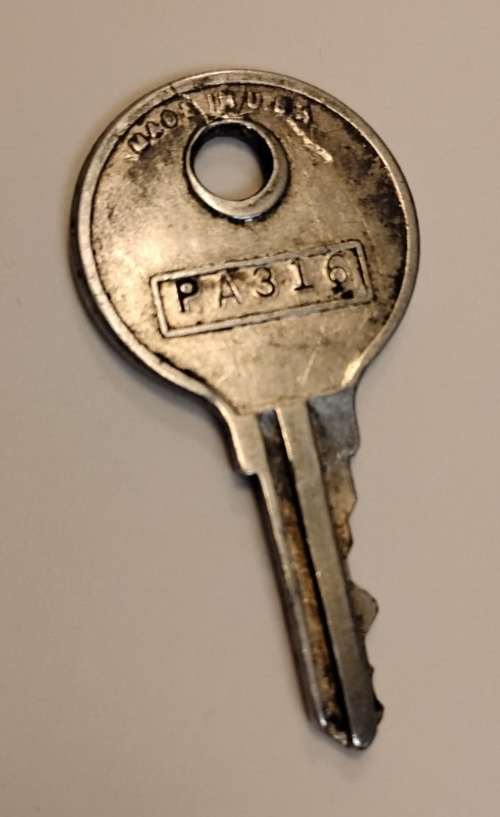 Vintage Elgin PA316 Key Made In USA | eBay