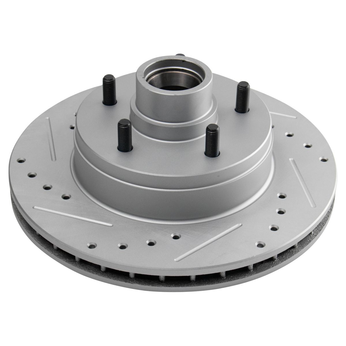 Front Metallic Brake Pad & Performance Rotor Kit w/Fluids for Chevy ...