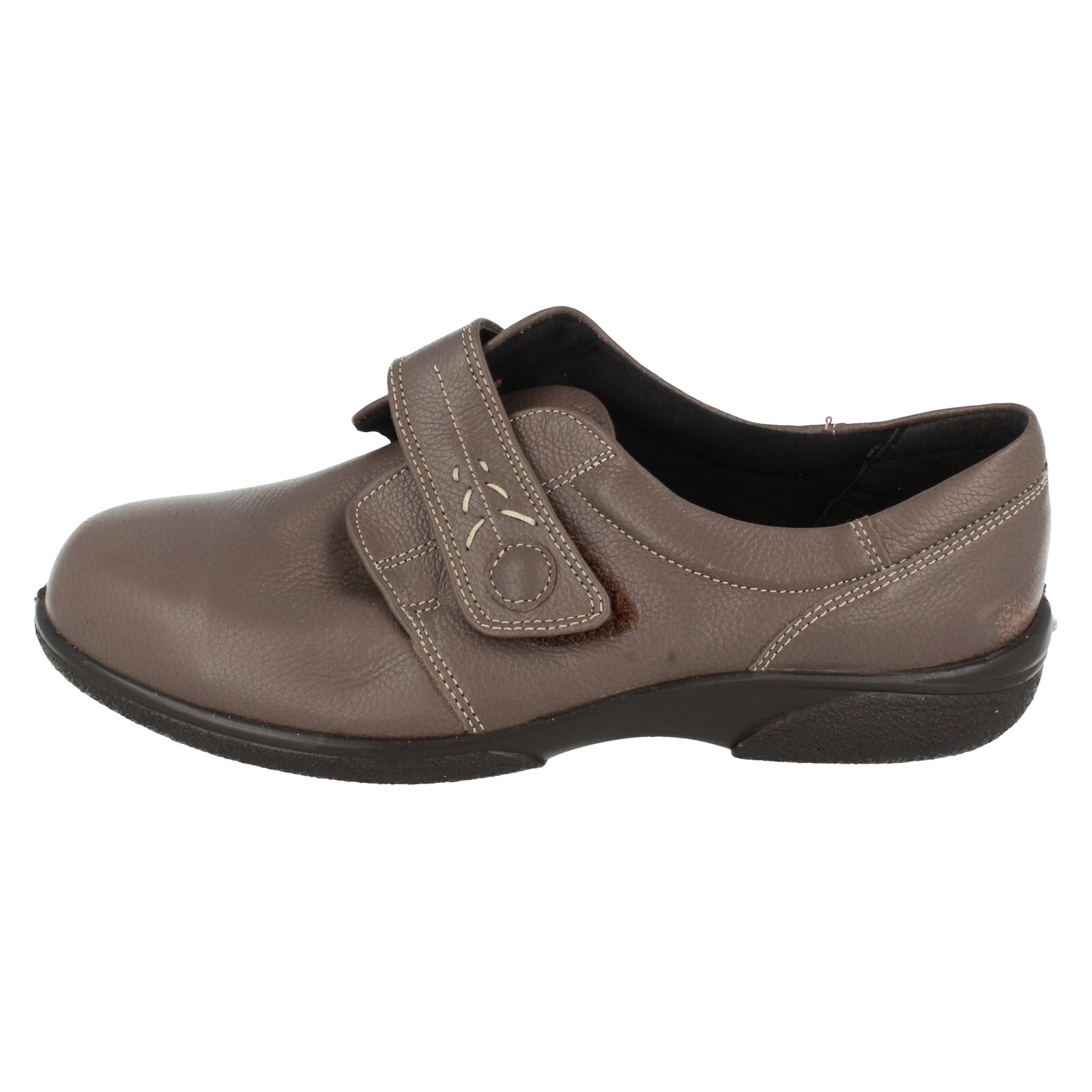 Ladies Leather Wide Fitting Easy B Shoes : Healey - Slight factory ...
