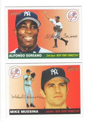 2004 Topps Heritage - NEW YORK YANKEES Team Set | eBay