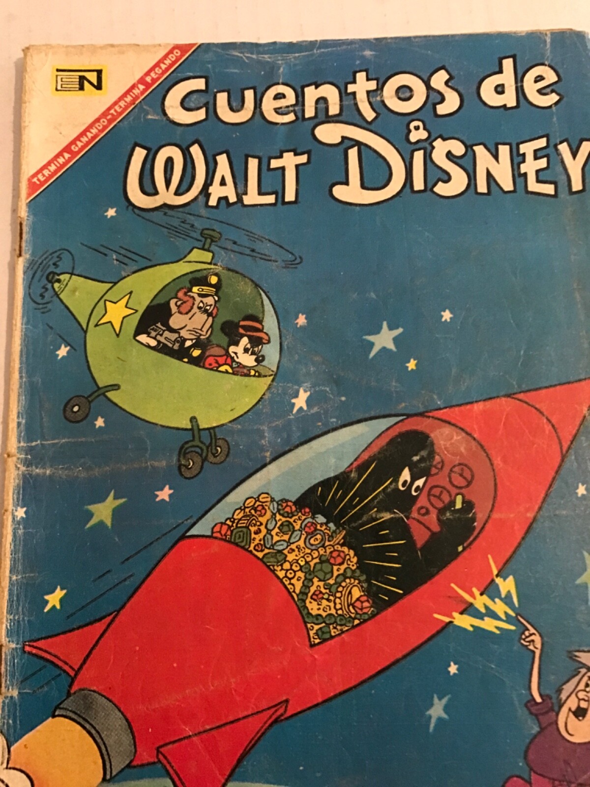 CUENTOS de WALT DISNEY #408 : EN 1967 GD+; Mickey Mouse, Rare, La ...