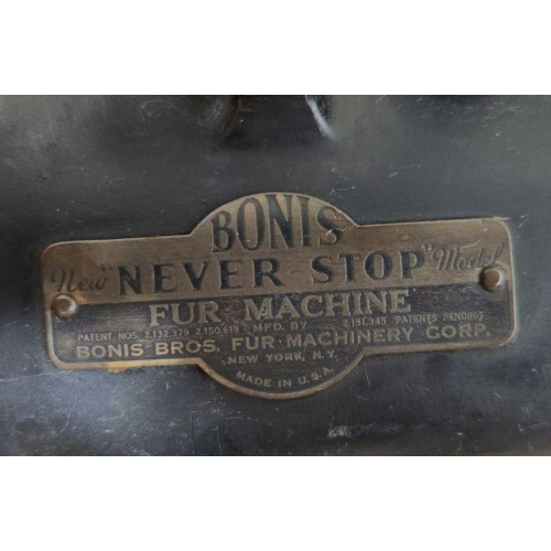 BONIS fur sewing machine Made in USA Antique sewing machine | eBay
