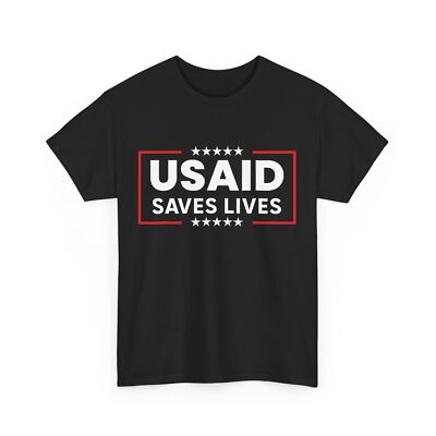 USAID Saves Lives US Agency International Development T-Shirt | eBay