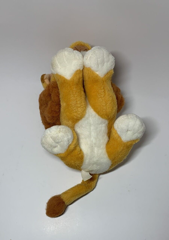 Vintage Authentic Disney Plush Lion King Simba Cub Mufasa Mane 1994 | eBay