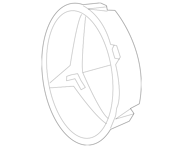 Mercedes Benz SLK350 SLK250 SLK55 AMG 2012-2016 Emblem Support OE ...