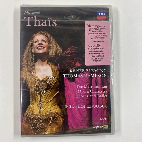 Massenet - Thais - Renee Fleming & Thomas Hampson (DVD, Opera) ALL ...