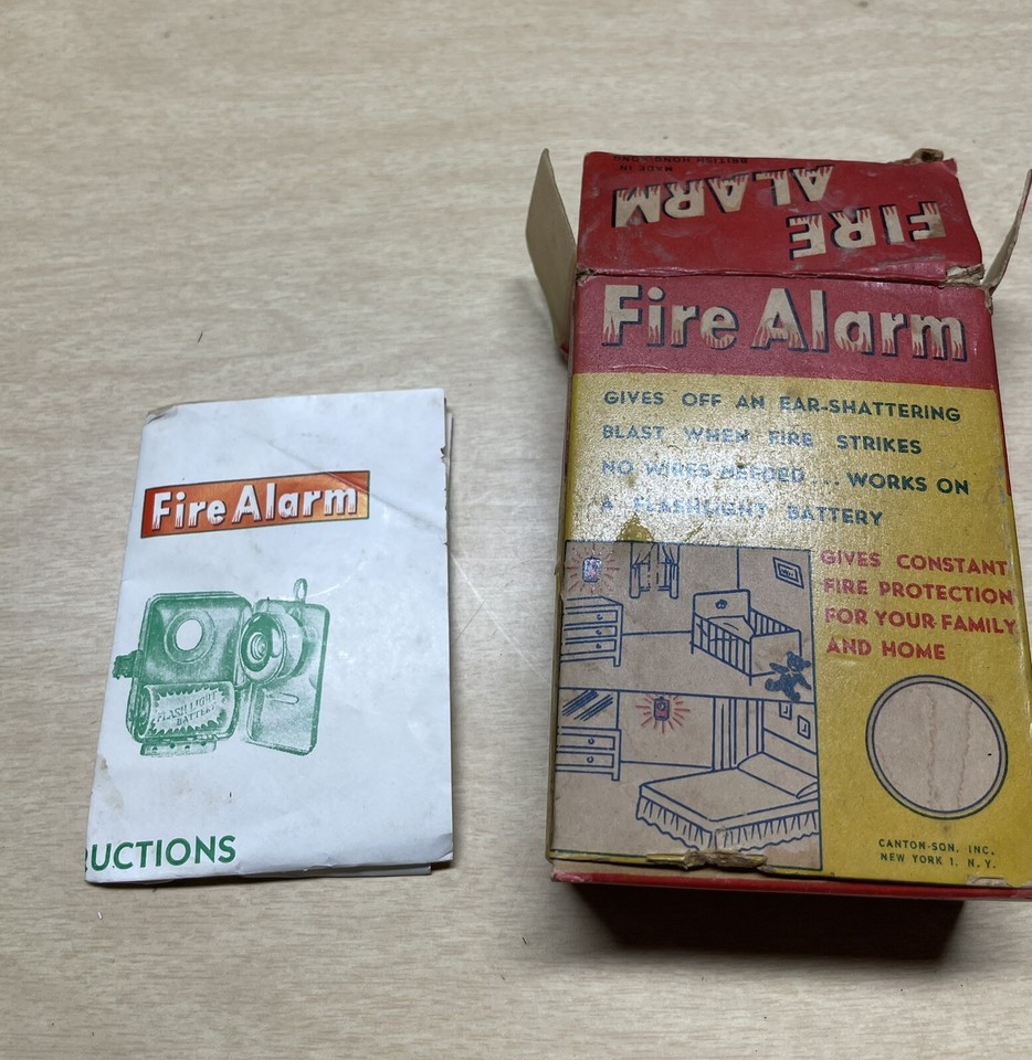 Vintage Portable Fire Alarm | eBay