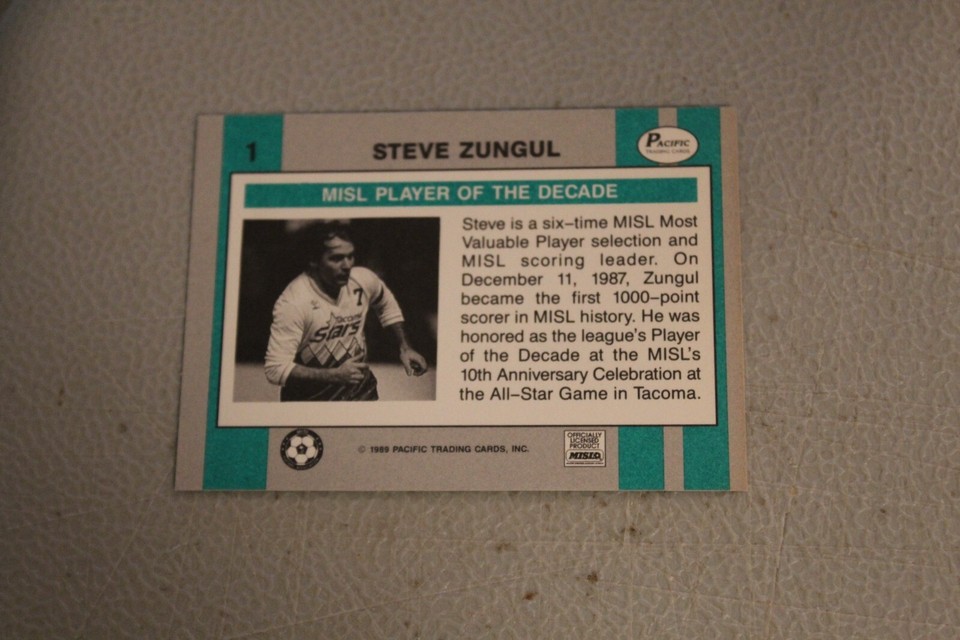 1988-89 Pacific MISL Soccer Trading Card Complete Finish Fill Your List ...