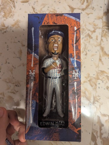 2025 Edwin Diaz Bobblehead New York Mets SGA 5/10 NY Citifield | eBay