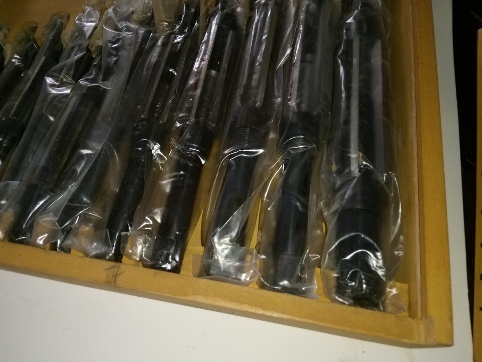 New Adjustable Hand Reamer Set 11 Piece Set A to K with Storage Carry ...