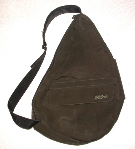 LL Bean Ameribag Healthy Back Bag Cross Body Sling Purse Backpack ...