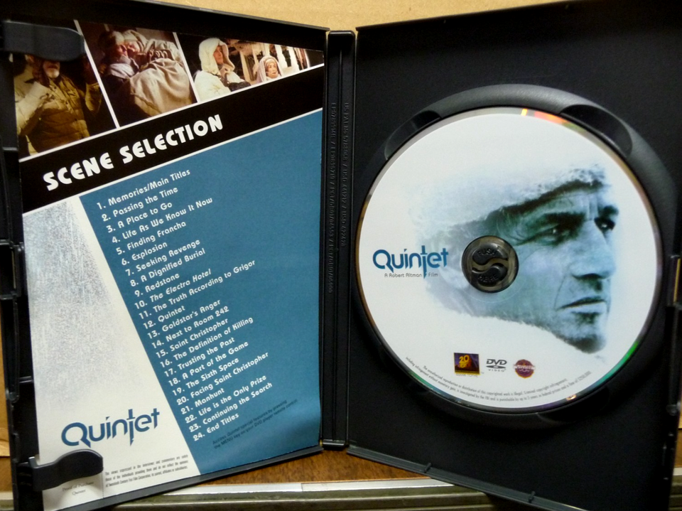 Quintet- Paul Newman - Robert Altman - DVD - Nashville - 3 Women LIKE ...