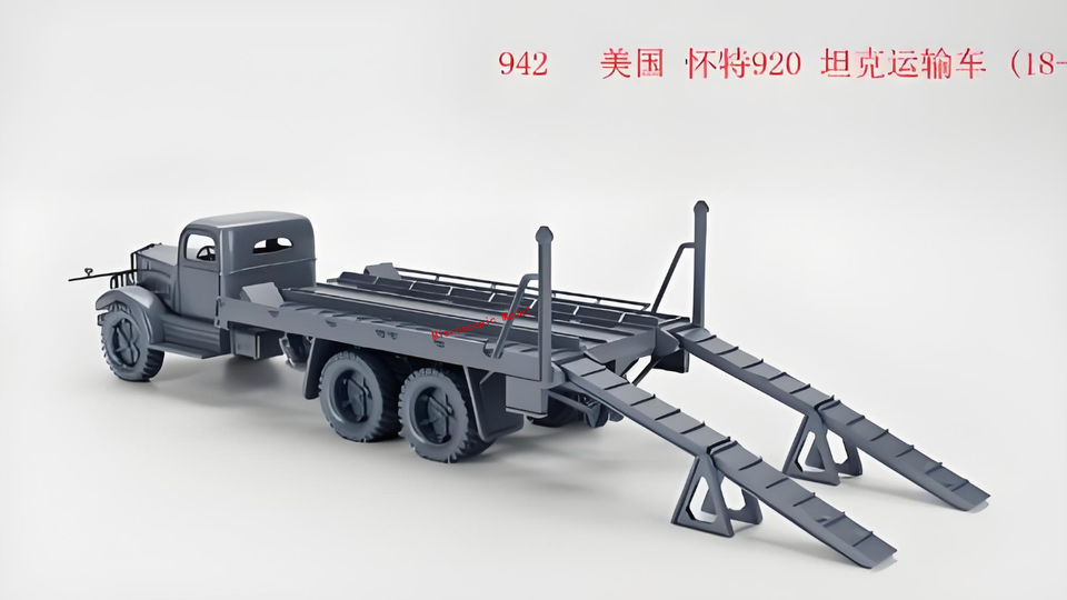 3D Printing Model 1/72 American 920 Tank Transporter Model Unpainted | eBay