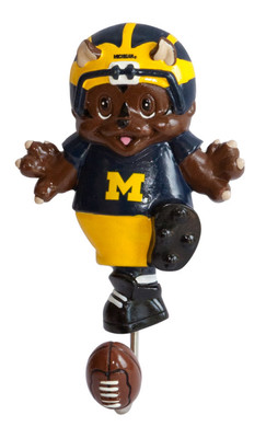 Michigan Wolverines Mascot Wall Hook Football NCAA Licensed college ...
