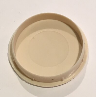 12 Beige 35mm Blind Hinge Hole Blank Screw Covers Caps Kitchen Cabinet ...