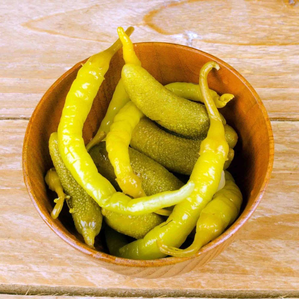 PICKLED GREEN PEPPER Guindillas Green Basque Spanish CHILLI Tapas ...