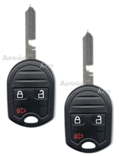 2 Replacement Remote Car Key Fob For 2008 2009 2010 2011 2012 2013 Ford ...