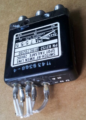 1pc TRANSCO 919C70200 28V SMA RF coaxial single pole double throw ...