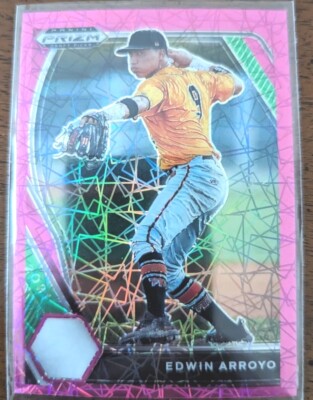 EDWIN ARROYO 2021 Panini Prizm Draft Picks #PDP48 Pink Velocity Prizm ...