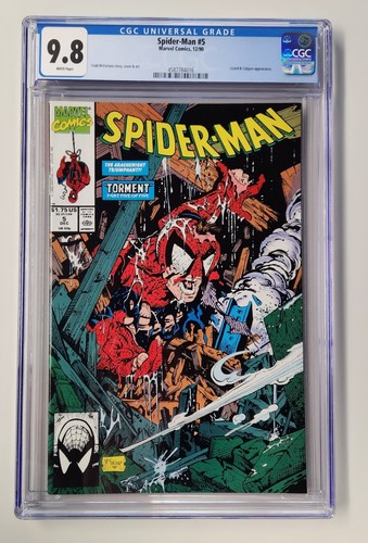 Spider-Man #5 CGC 9.8 New Slab - Todd McFarlane | eBay
